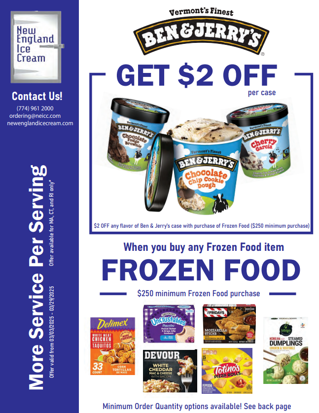 Hot Deals & Promos - New England Ice Cream