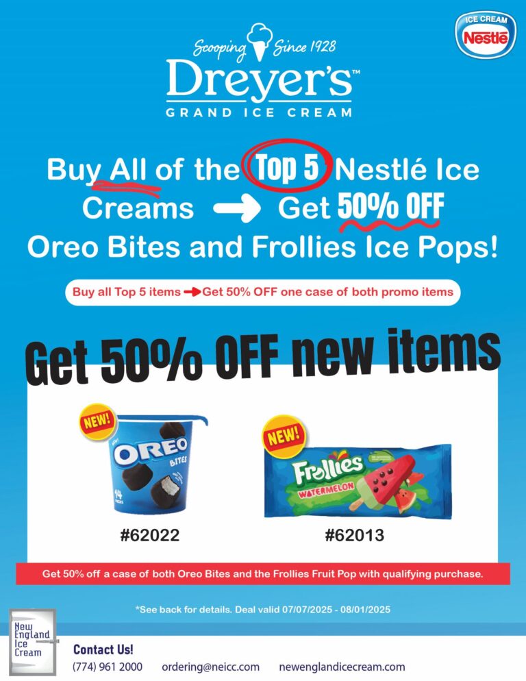 Hot Deals & Promos - New England Ice Cream